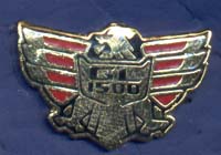 HONDA GOLDWING PIN, SHOPPA PINS MED HONDA GOLDWING